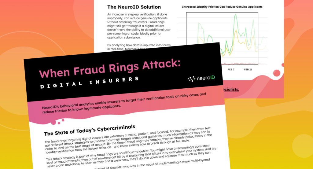 When Fraud Rings Attack: Digital Insurer | NeuroID